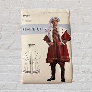 Simplicity | Office | Simplicity Mens Renaissance Historical Costume ...